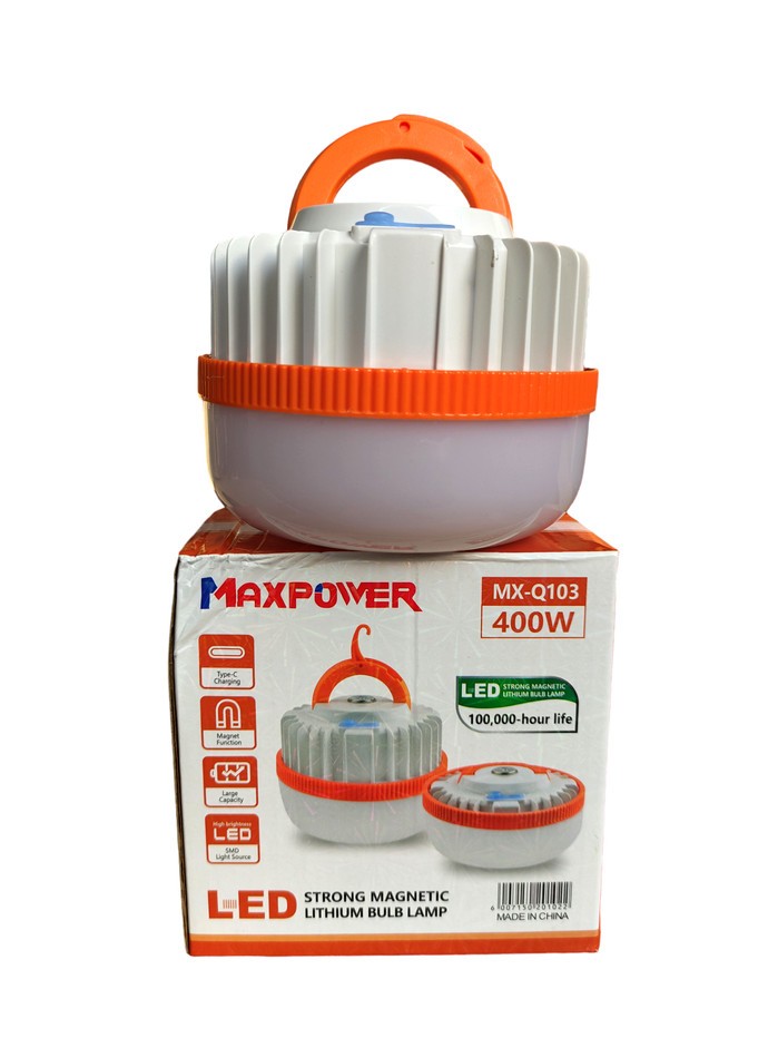 Jual cod-Lampu Emergency Gantung Camping Lampu bakpao maxpower | Shopee Indonesia