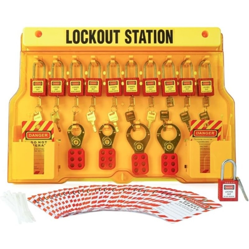 Jual Loto Set, Lockout Station With Device Loto Item | Shopee Indonesia