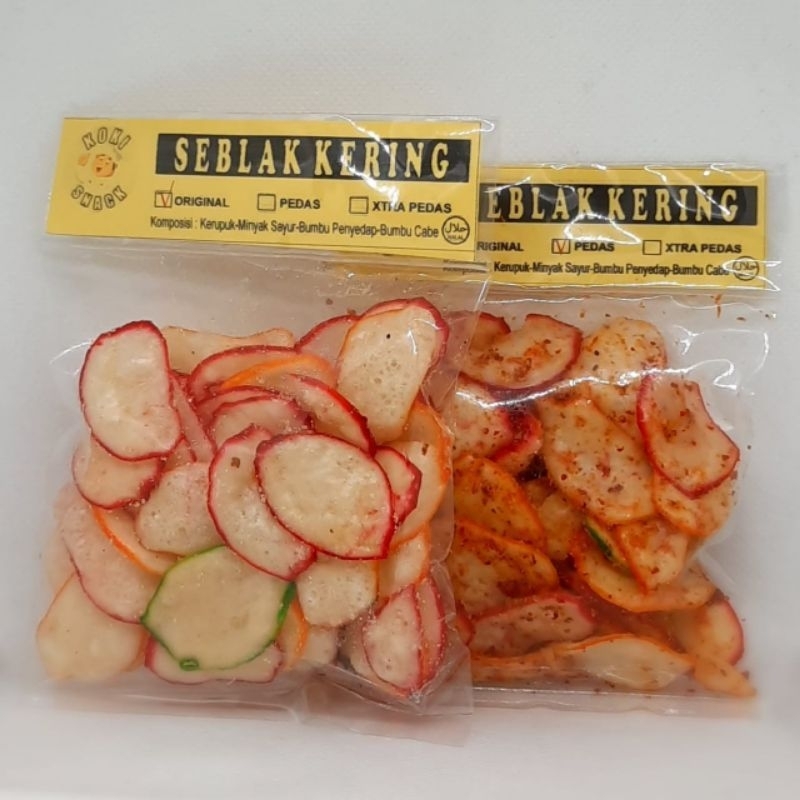 Jual 25gr Seblak Kering Koki Snack Tasikmalaya | Shopee Indonesia
