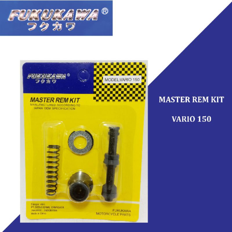 Jual MASTER REM KIT FUKUKAWA VARIO 150 VARIO 125 ESP GENIO | Shopee ...