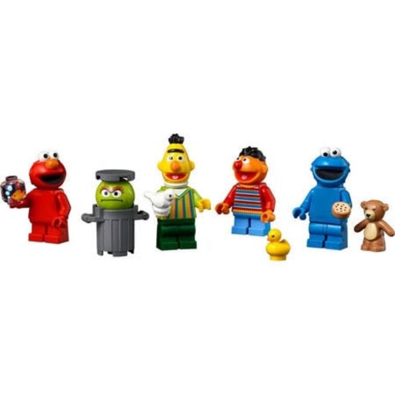 Jual mf cookie monster mini figure elmo NO DUS minifigure sesame street ...
