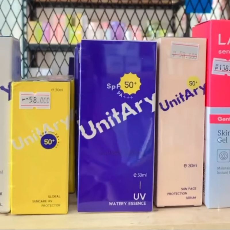 Jual Unitary Sunscreen - Physical & Chemical Sunscreen Tone Up Kulit ...