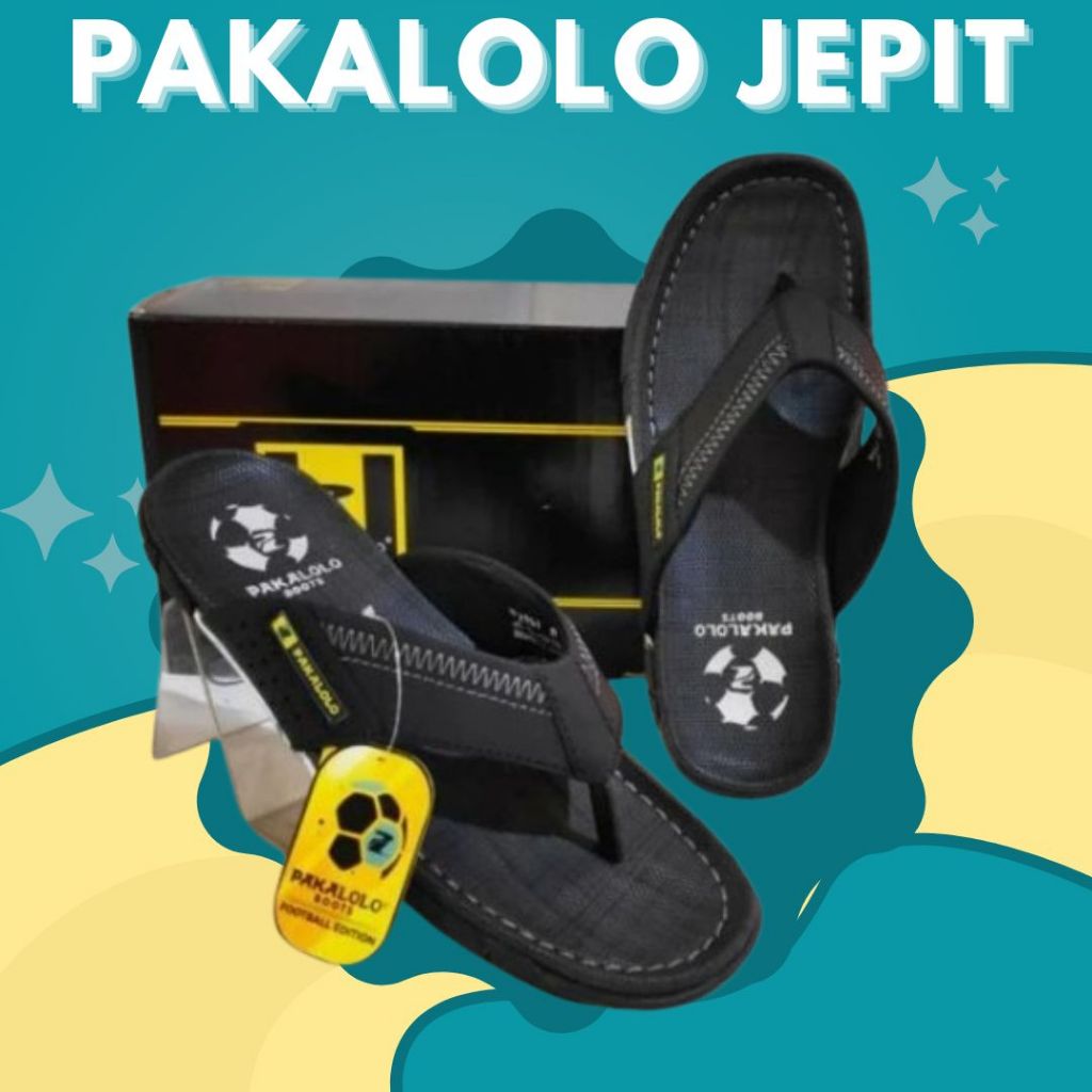 Jual SENDAL JEPIT KULIT PAKALOLO N 2329 ORIGINAL SANDAL PRIA/WANITA ...