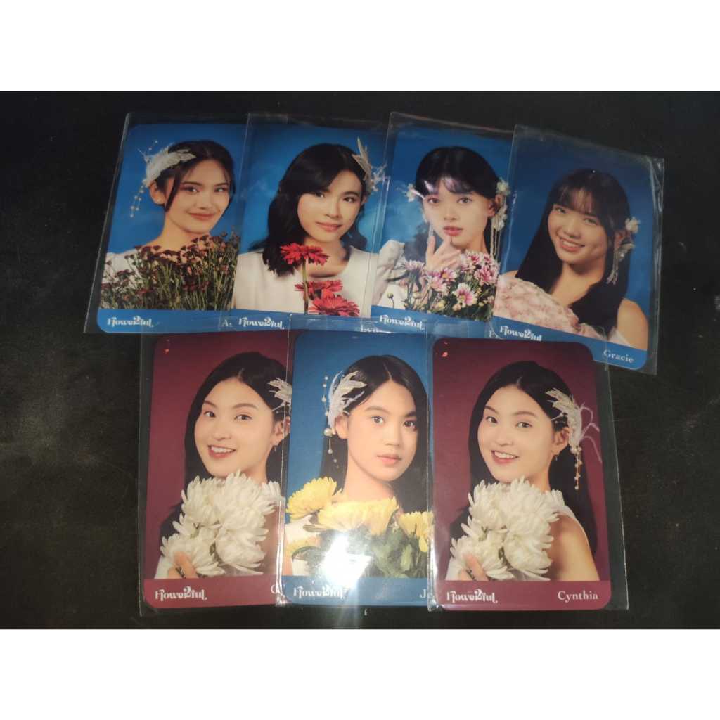 Jual Photocard Meet and Greet JKT48 Official PC MnG Flowerful Ashel Jeane Fiony Lyn Cynthia ...