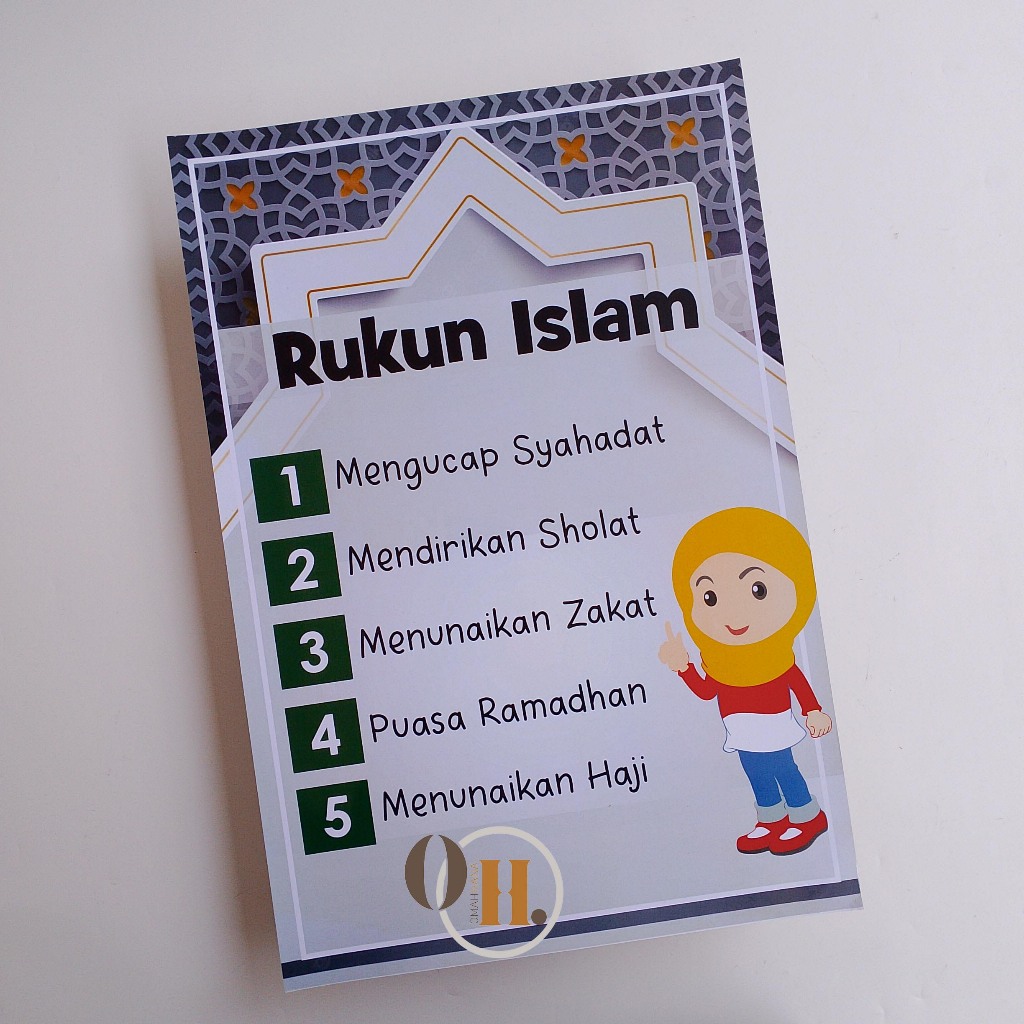 Jual Poster Rukun Islam - Poster Keagamaan - Poster Sekolah | Shopee ...