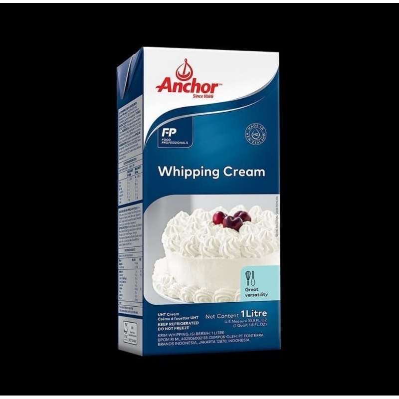 Jual Anchor Whipping Cream Terlengkap & Harga Terbaru Mei 2026 | Shopee ...