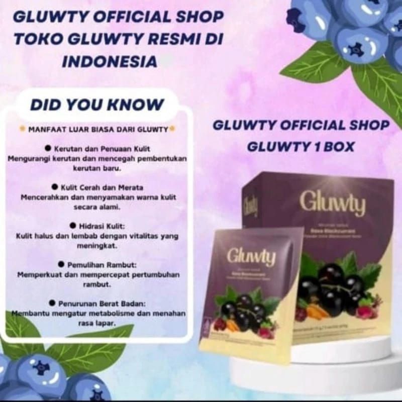 Jual GLUWTY COLLAGEN ASLI ORIGINAL SUPLEMENSERBUKPENCERAH PEMUTIH ...