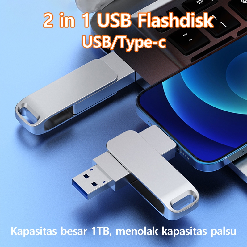 Jual U202 Flashdisk TYPE-C Kecepatan Tinggi: 128GB-1TB, Flash Drive ...