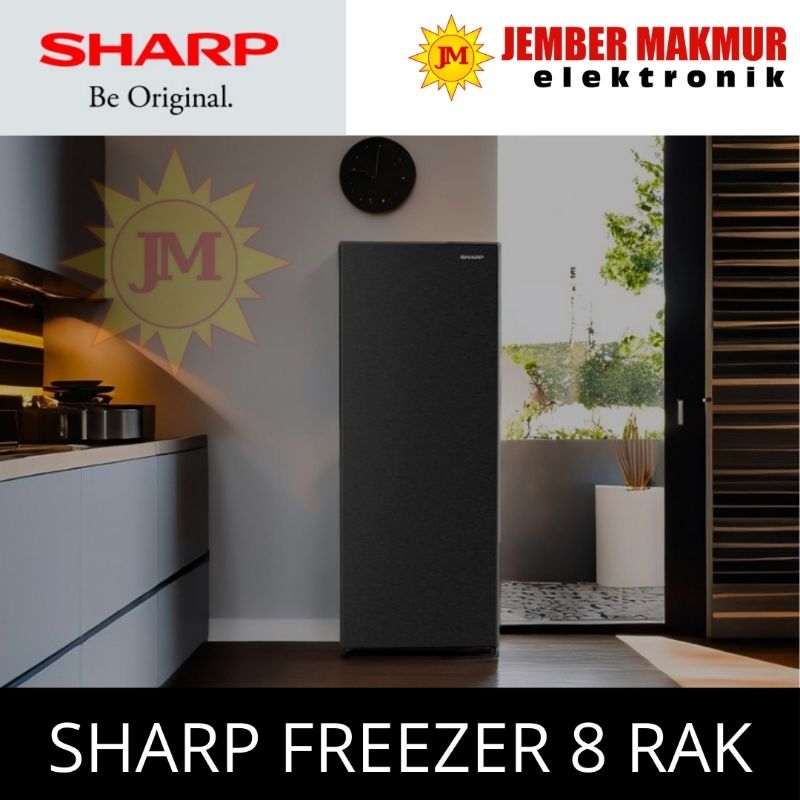 Jual SHARP FREEZER FJM198HS 8 RAK SHARP | Shopee Indonesia