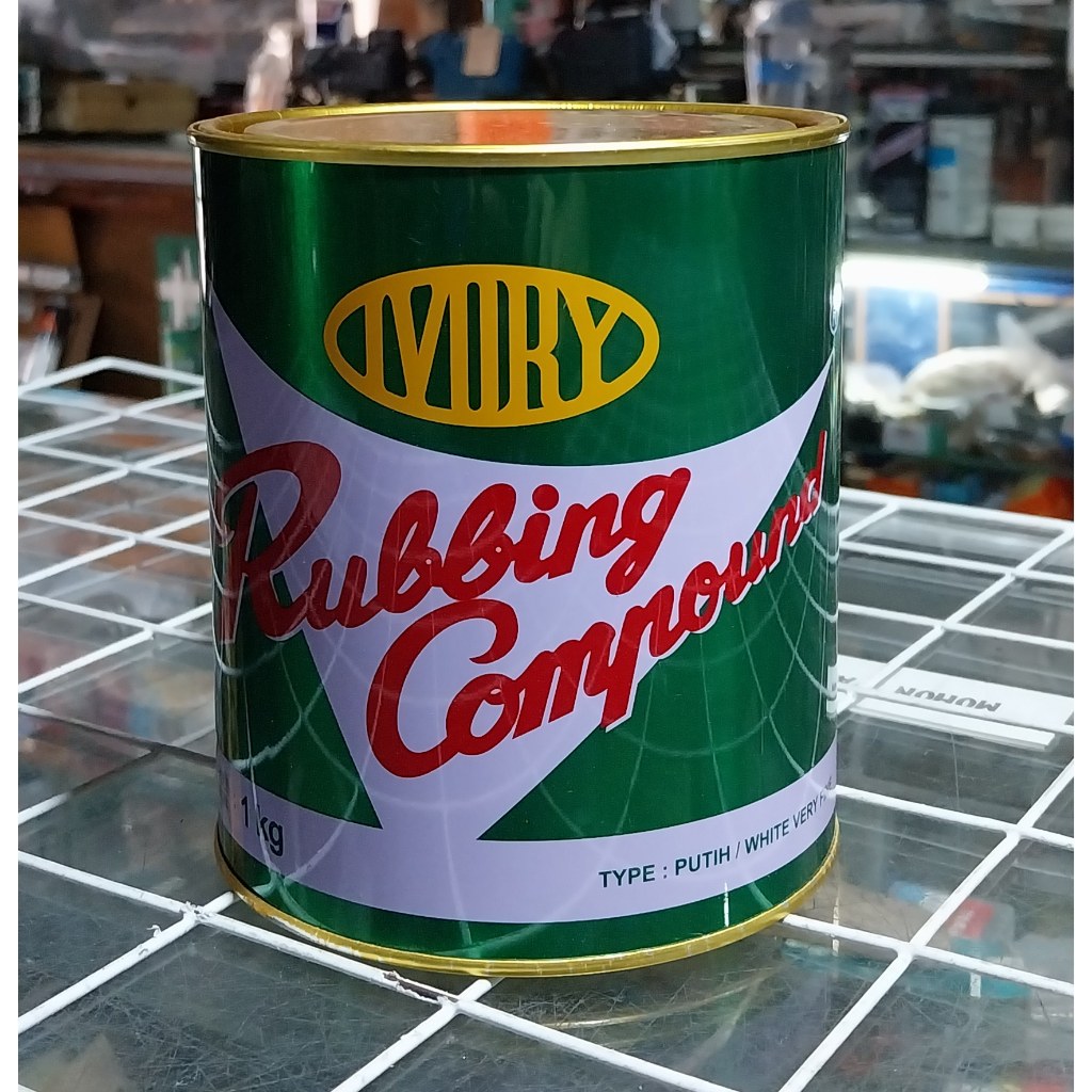 Jual Rubbing Compound Putih Ivory 1kg | Shopee Indonesia