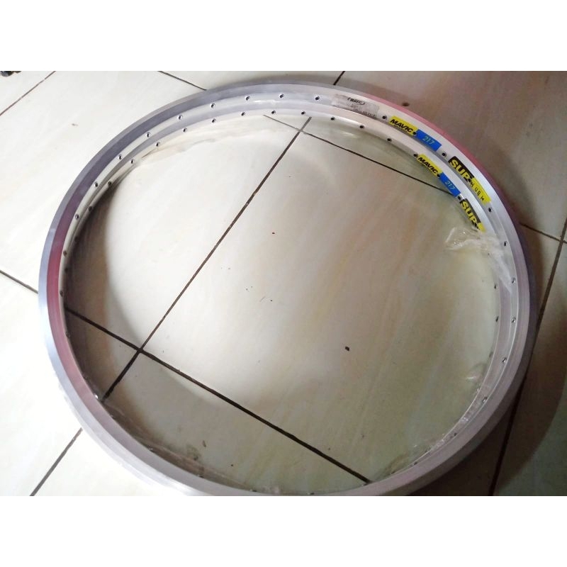 Jual Rims sepeda 26 inch untuk rem Vbrake Cantilever Mavic SUP 217 32 ...