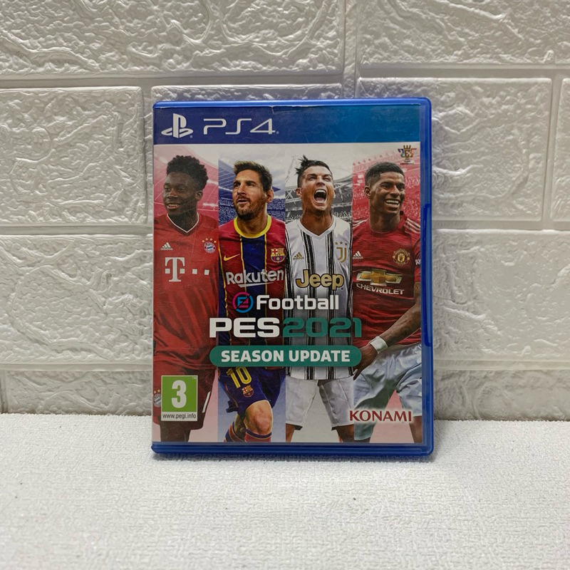 Jual BD Kaset Game PS4 PES 2021 Second Berkualitas | Shopee Indonesia