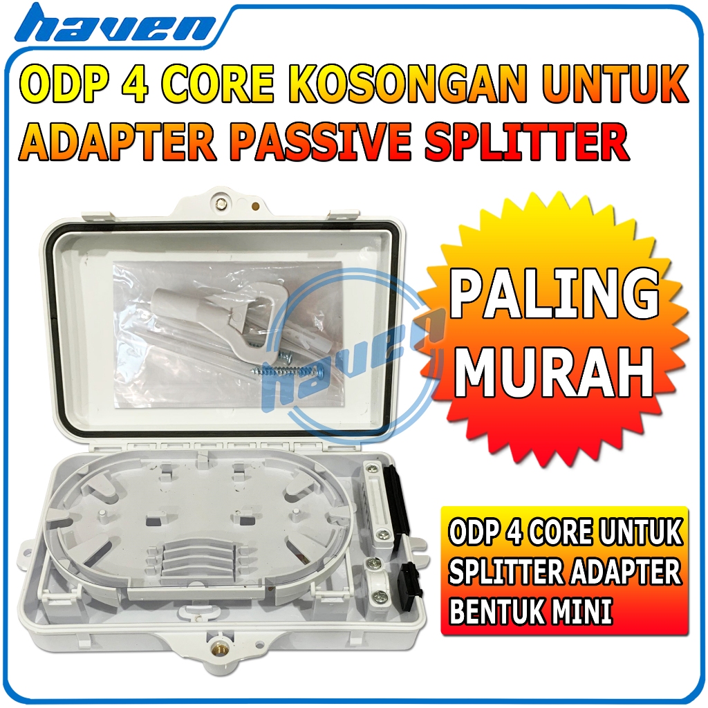 Jual ODP 4 Core / ODP Mini 4 Core Kosongan Model PLC Splitter Adapter ...