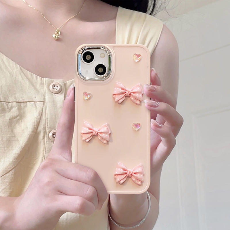 Jual Casing iPhone Pita Hati Merah Muda 3D Laser Soft Case Cocok untuk ...