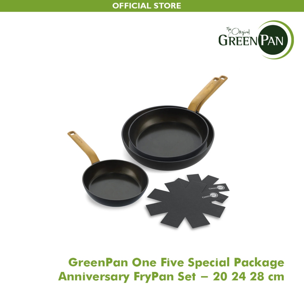 Jual GreenPan One Five Special Package Anniversary FryPan Set - 20 24 ...