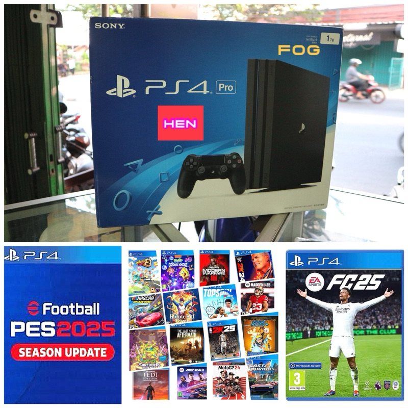Jual PS4 Pro 1 Tb New Refor Sony CFW Hen Full Bebas Pilih Game JunDW | Shopee Indonesia