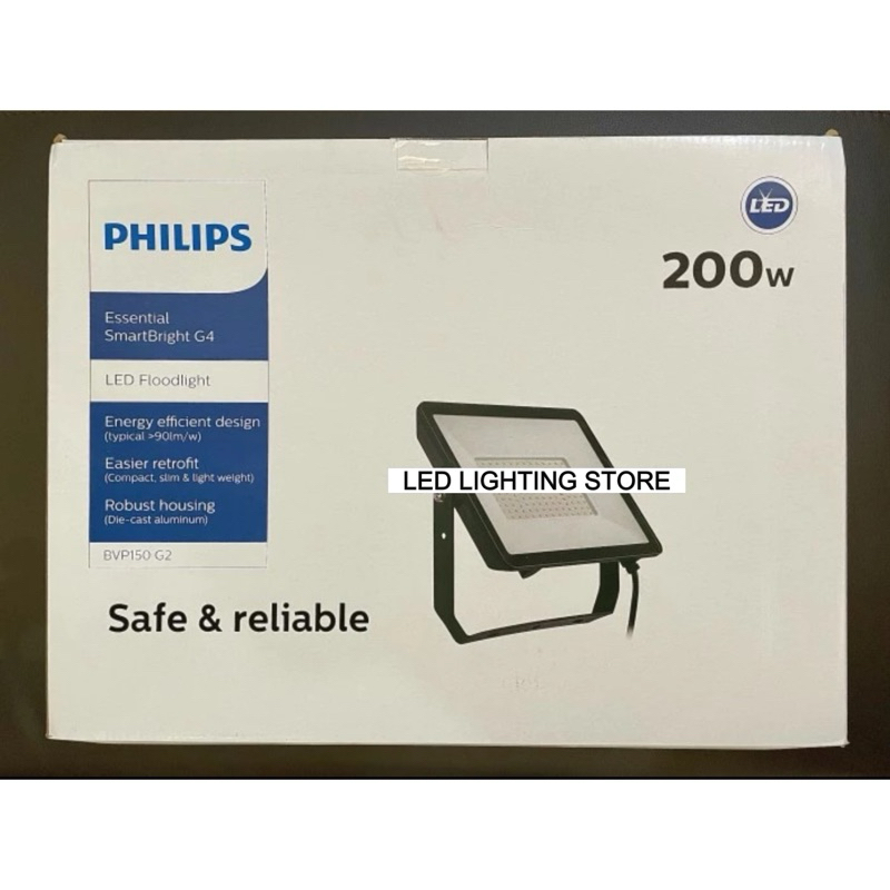 Jual PHILIPS Lampu Sorot Flood Light BVP150 200W 200Watt LED200/CW PSU 200W SWB G3 GM | Shopee ...