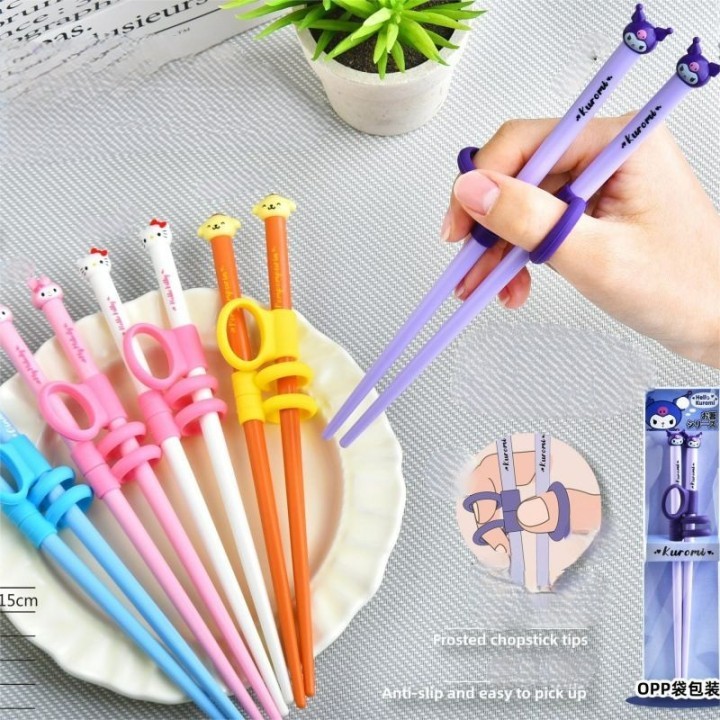 Jual SUMPIT ANAK SANRIO JEPANG PREMIUM BPA FREE KIDS CHOPSTICK FOR ...
