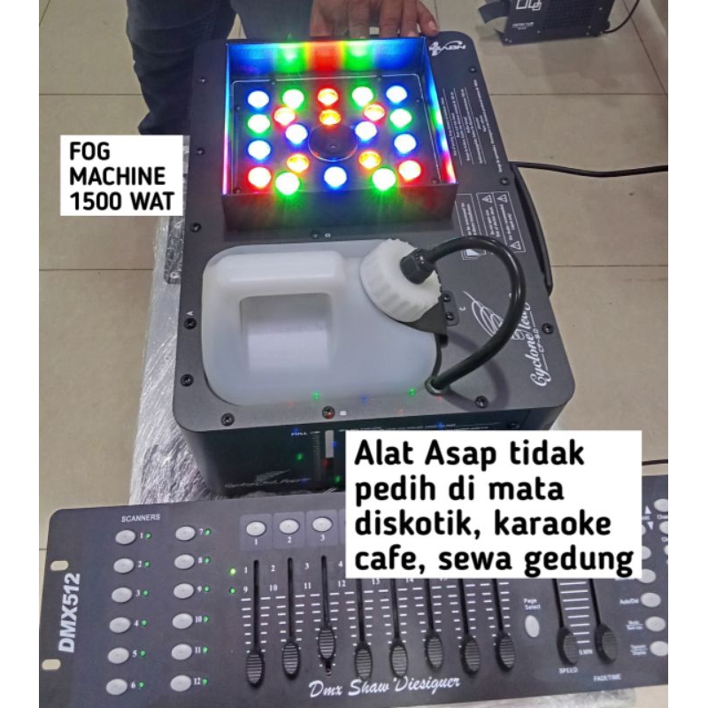 Jual FOG MACHINE/ALAT ASAP/DISKOTIK/KARAOKE/CAFE/GEDUNG/PANGGUNG DLL ...