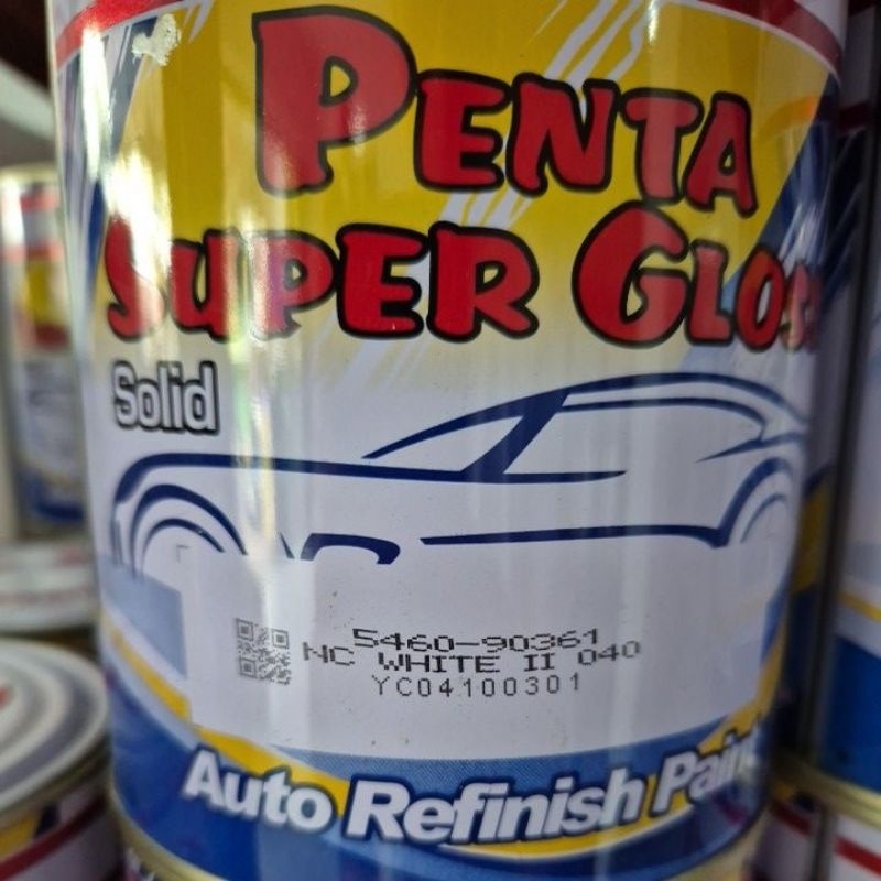 Jual Penta Super Gloss // NC White II 040 90361 // 200ml dan 1kg ...