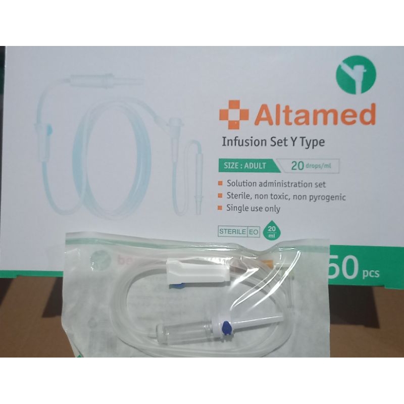 Jual Infus Set Dewasa Y Type | Shopee Indonesia