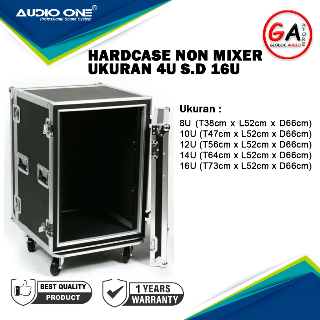 Jual Box Hardcase Speaker NON-MIXER Ukuran (8U,10U,12U,14U,16U ...