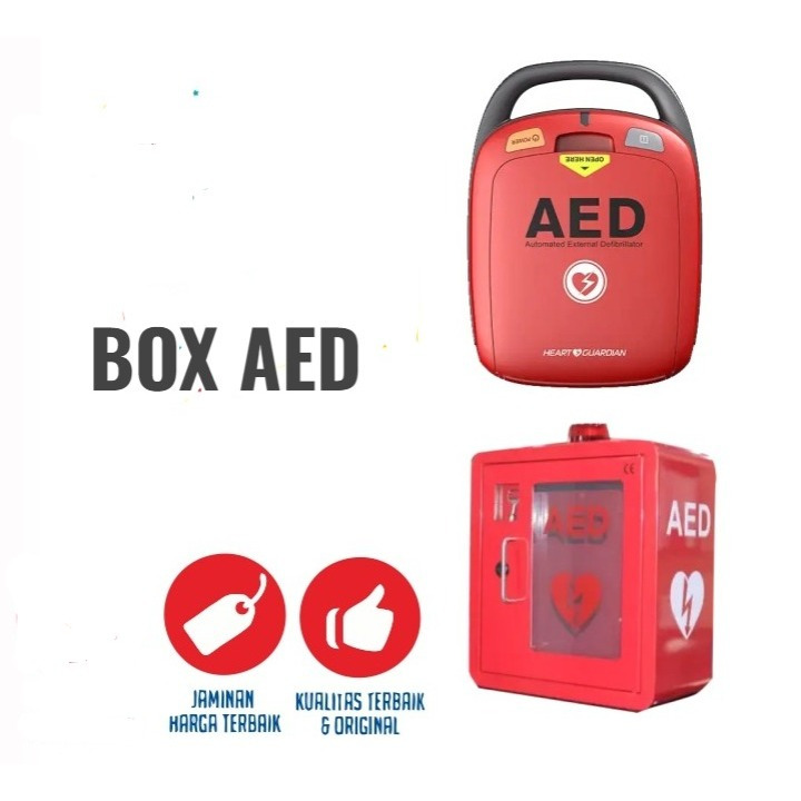 Jual BOX CABINET AED ALARM - KOTAK AED DEFIBRILATOR WITH ALARM - BOX ...