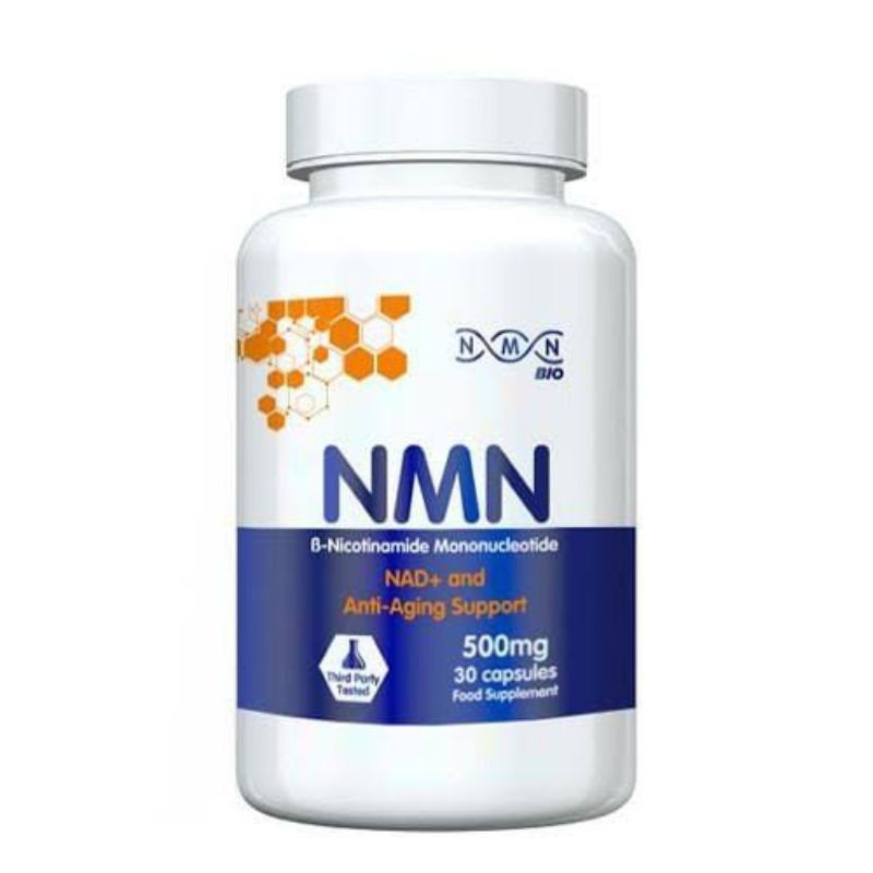 Jual NMN Bio Nicotinamide Mononucleotide 500mgSuplemen Anti Aging ...