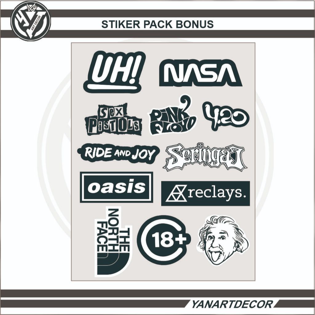 Jual STIKER PACK | Shopee Indonesia