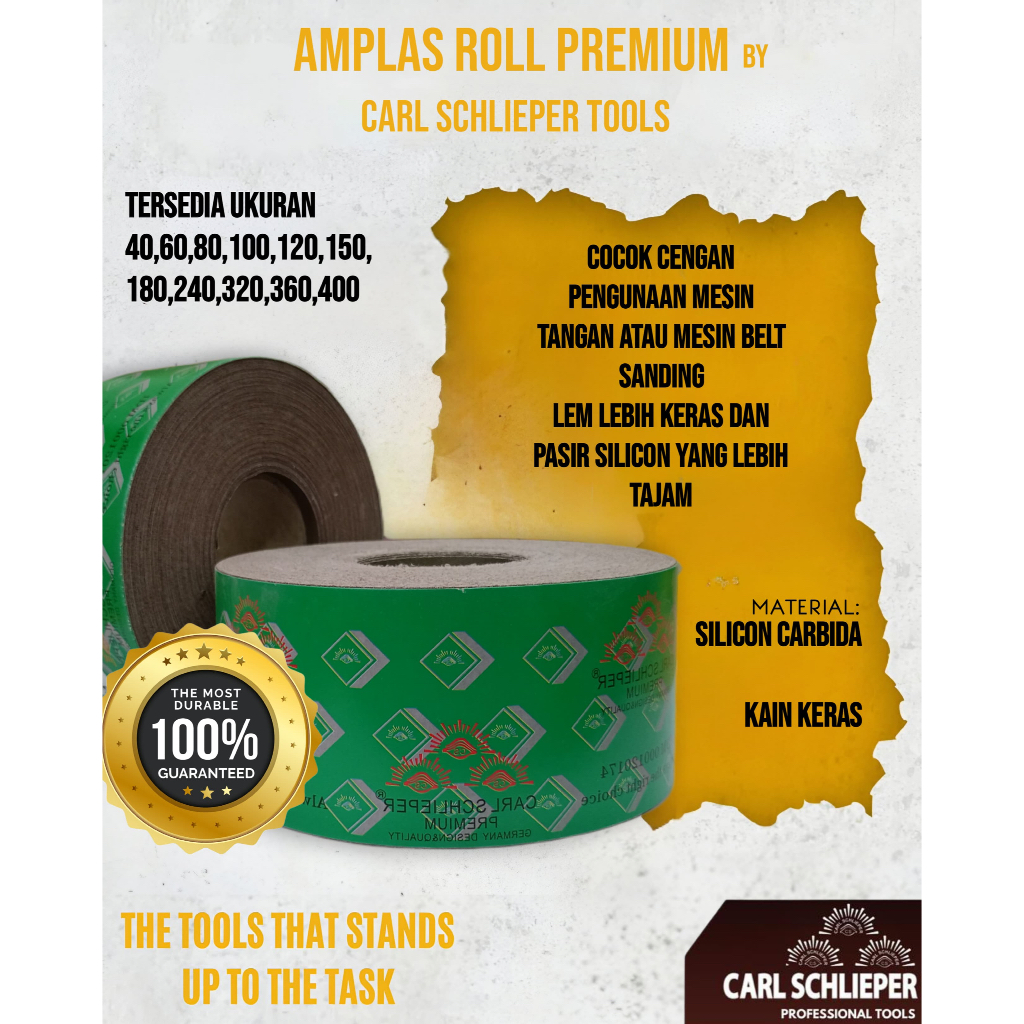 Jual AMPLAS ROLL AMPELAS KAIN ABU AMPLAS KAKU AMPLAS MESIN CARL ...