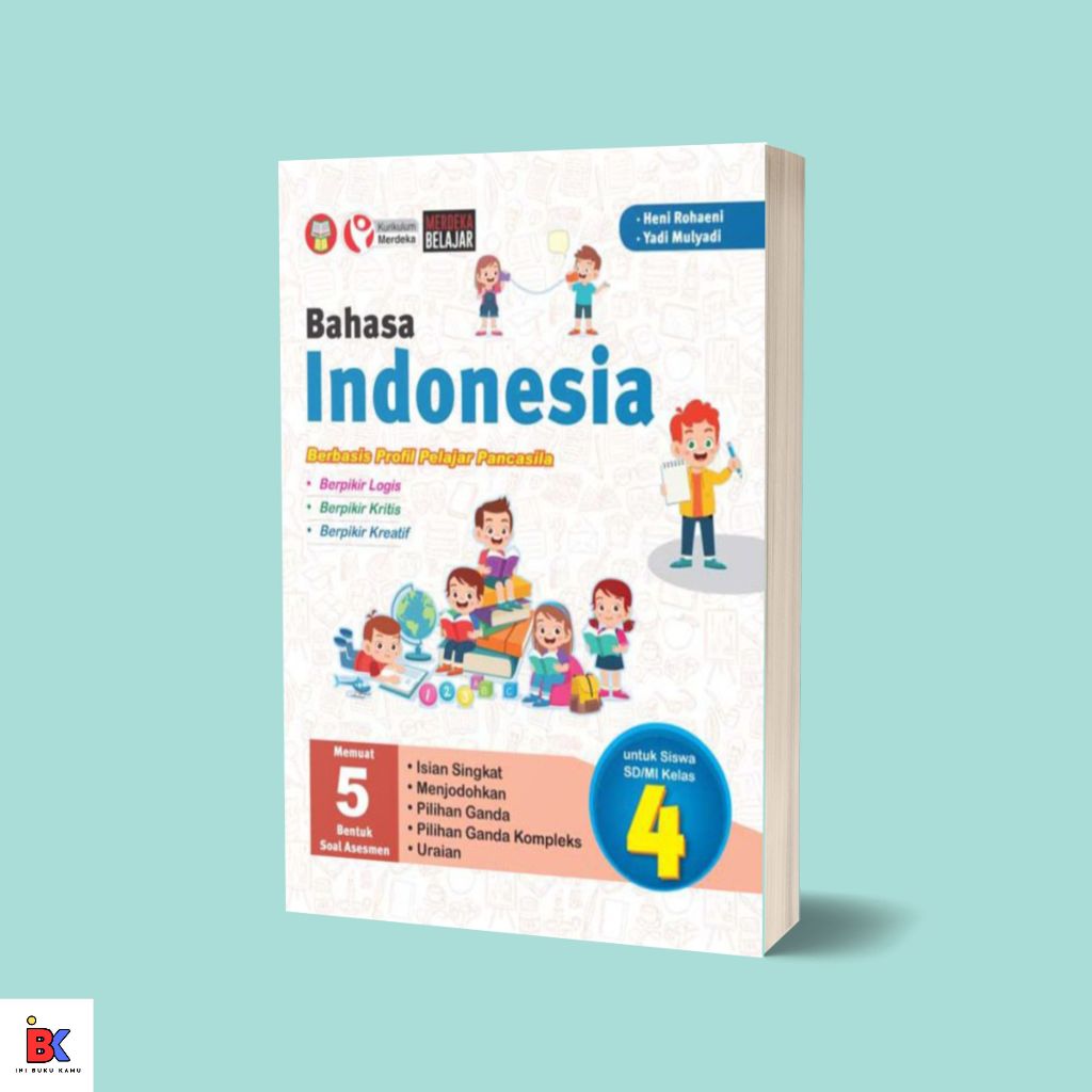Jual Buku Bahasa Indonesia SD/MI Kelas 4/IV Kurikulum Merdeka | Shopee Indonesia