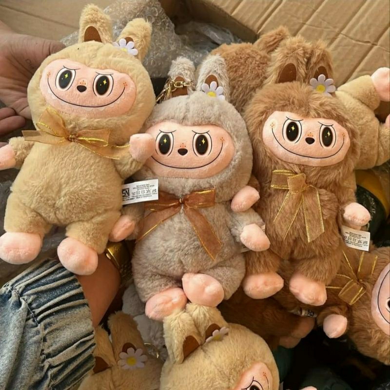 Jual Boneka Labubu / Boneka Labubu The Monsters Exciting Macaron Boneka ...