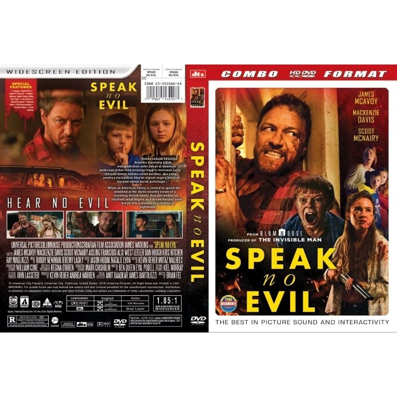 Jual DVD TERBARU SPEAK NO EVIL 2024 | Shopee Indonesia