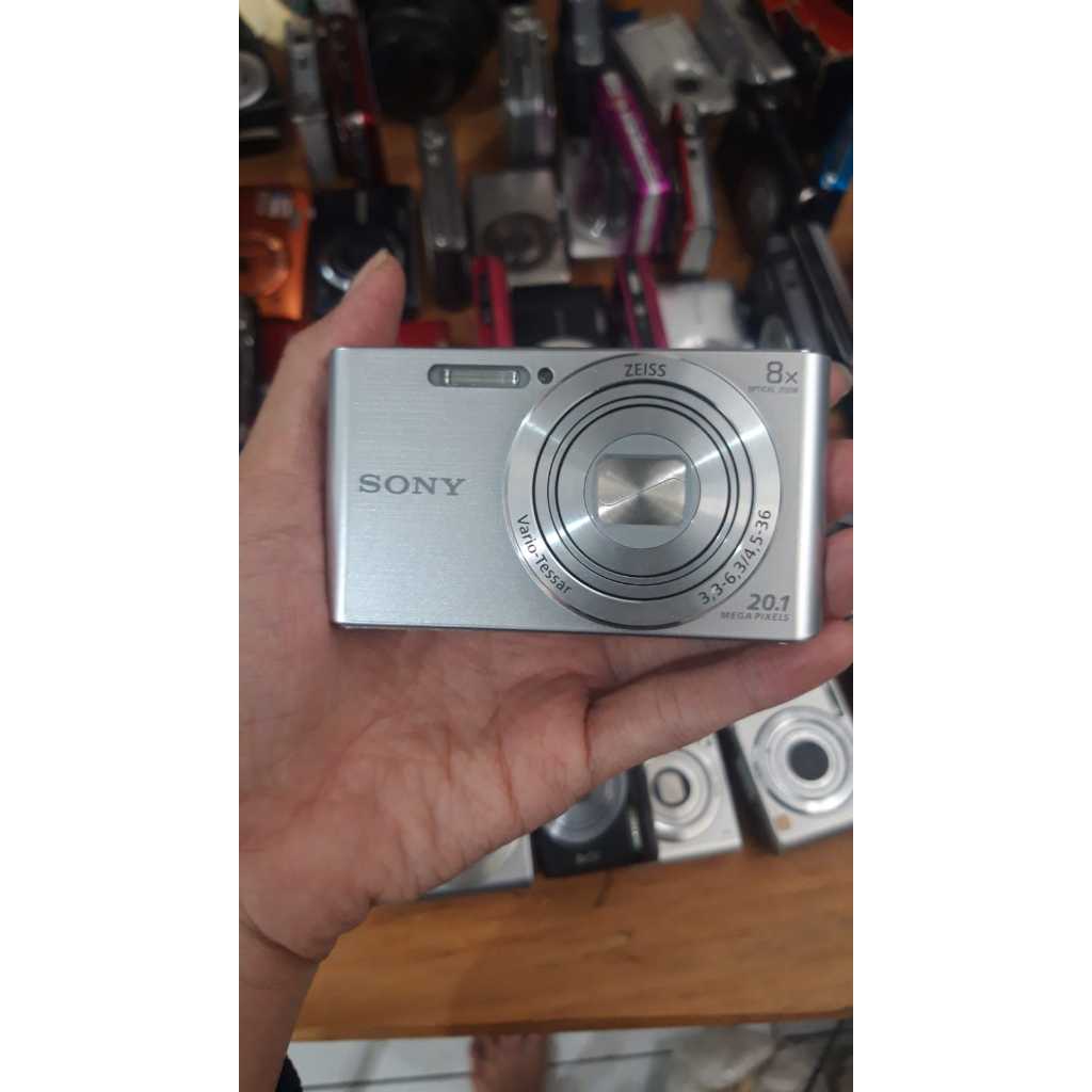 Jual SONY DSC W830 FULLSET DIGICAM KAMERA POCKET | Shopee Indonesia