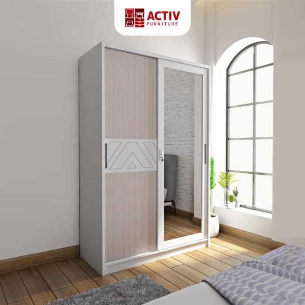 Jual Lemari besi 2 pintu sliding - Active forte SL 120 | Shopee Indonesia