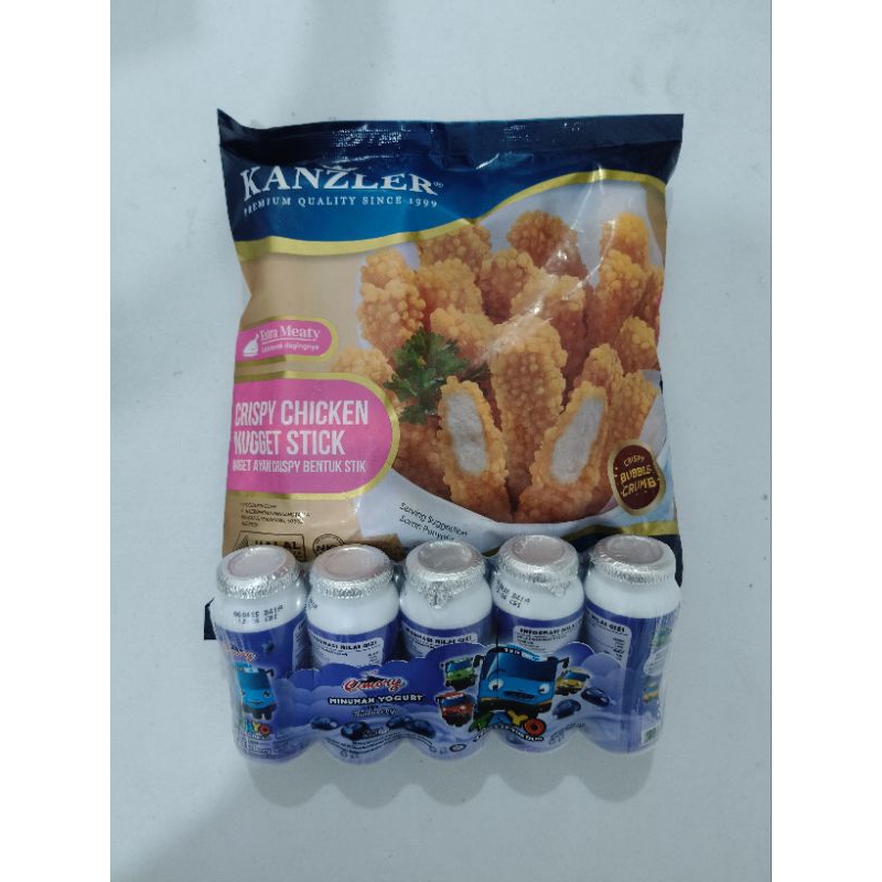 Jual KANZLER Crispy / Stick / Premium / Spicy Chicken Nugget + CIMORY ...