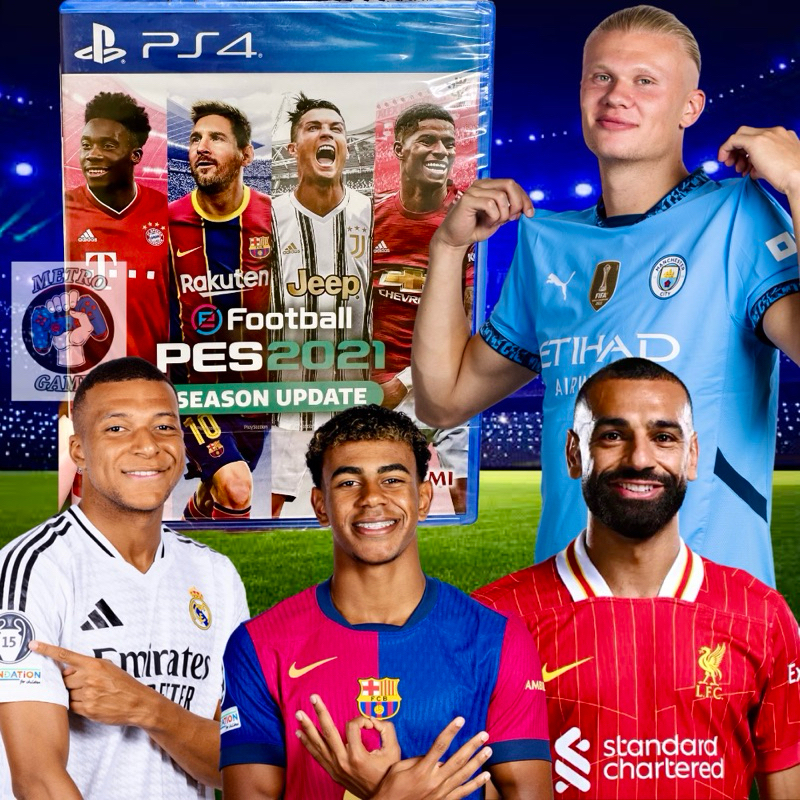 Jual Pes 2021 PS4 Kaset Pro Evolution Soccer Efootball 2021 Bisa Update Terbaru Playstation PS 4 ...