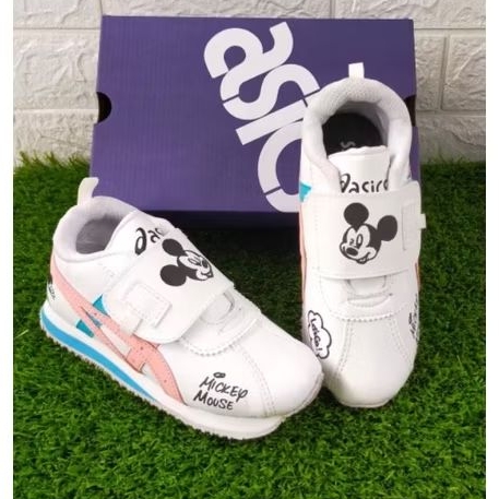 Jual Sepatu Anak Cewek Model Perekat Putih Peach Size 24 - 37 Sepatu ...