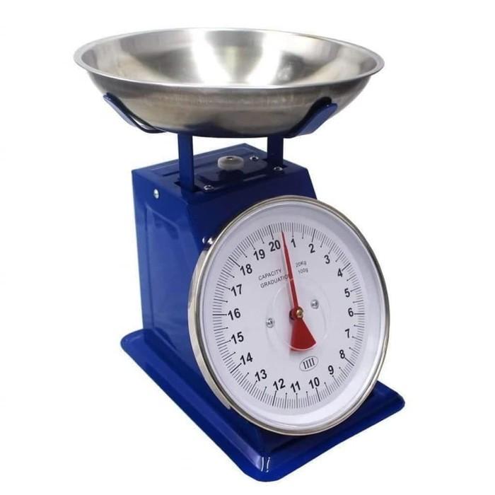 Jual Timbangan Duduk Dapur Buah Daging Laundry Analog Manual Timbangan ...