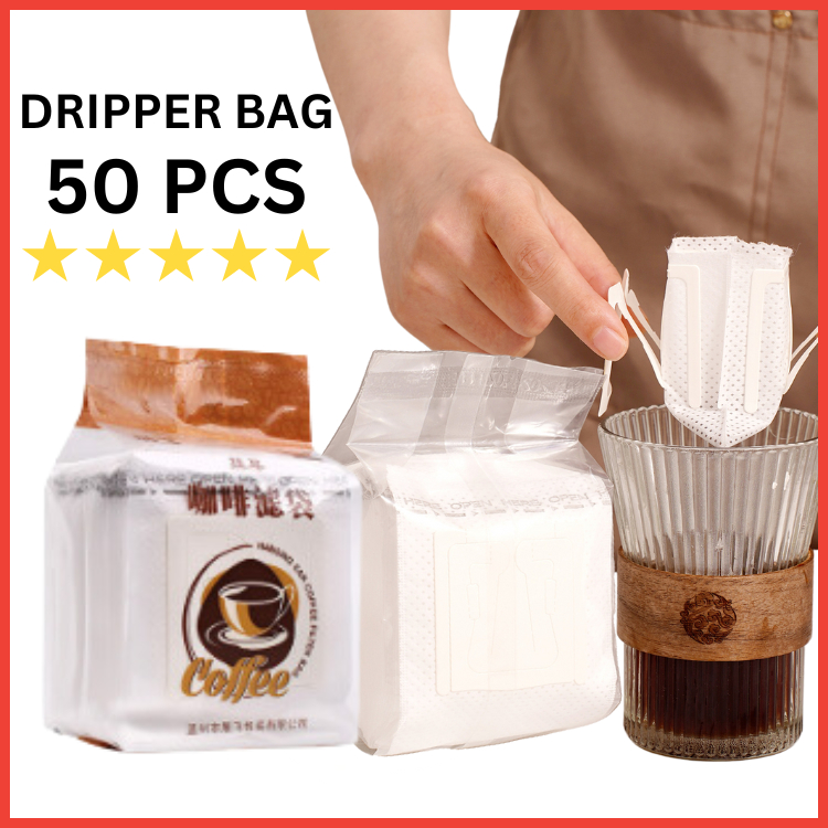 Jual [50 PCS] MURAH! Drip Bag Dripper bag kopi filter bag Saringan Kopi ...