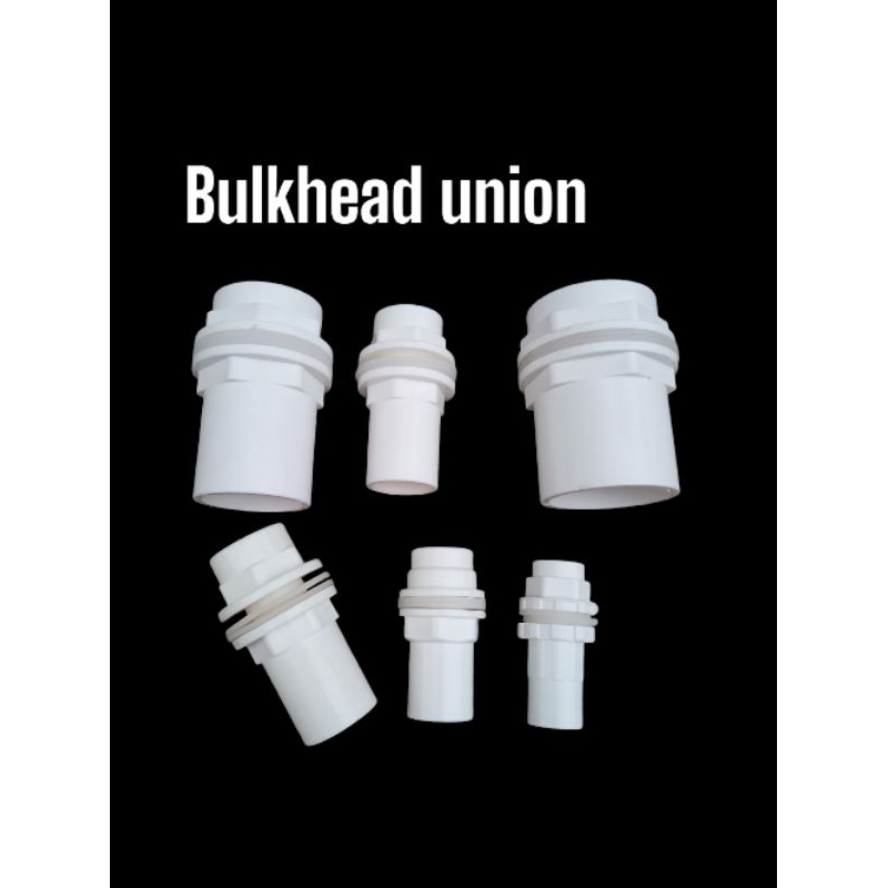 Jual LS, Back Nut Onion / BULKHEAD Fitting Vault Ring Pipa Pipe U - Pvc ...