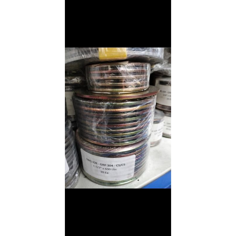 Jual SPIRAL WOUND GASKET CARBON STEEL ANSI 600 SWG 20" INCH | Shopee ...
