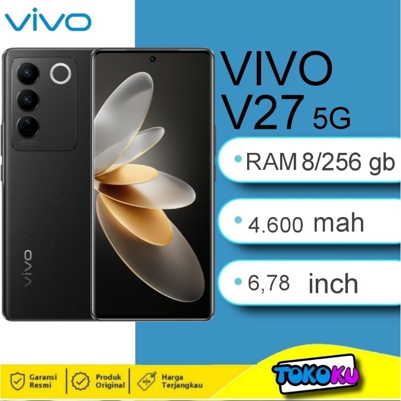 Jual VIVO V27 5G RAM 8/256 GB - GARANSI RESMI INDONESIA | Shopee Indonesia