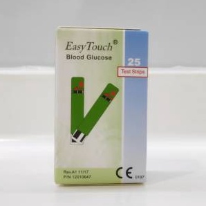 Jual Paket Diskon EASY TOUCH STRIP TEST CEK GULA DARAH ISI 25 STIK GDS ...