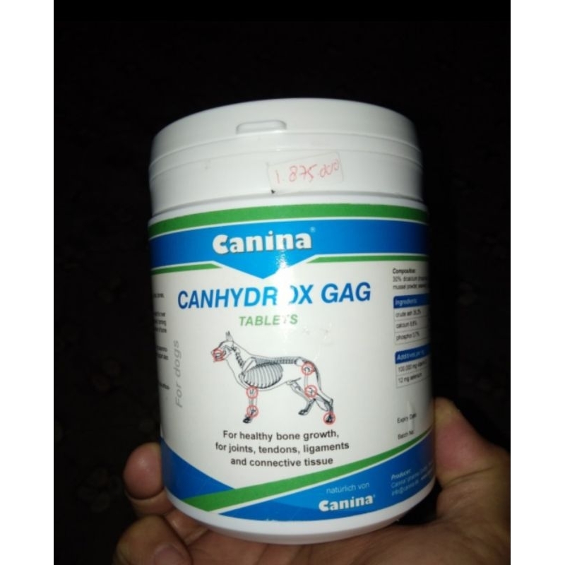 Jual Canina Canhydrox Gag Tablets 600gr/360 tablets - Supplement Anjing Premium | Shopee Indonesia