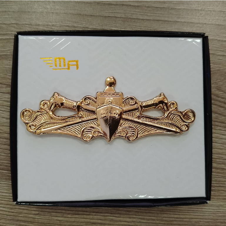 Jual WING ATAS AIR TNI AL BREVET BRIVET ATAS AIR MIKA AKRILIK HITAM PIN ...