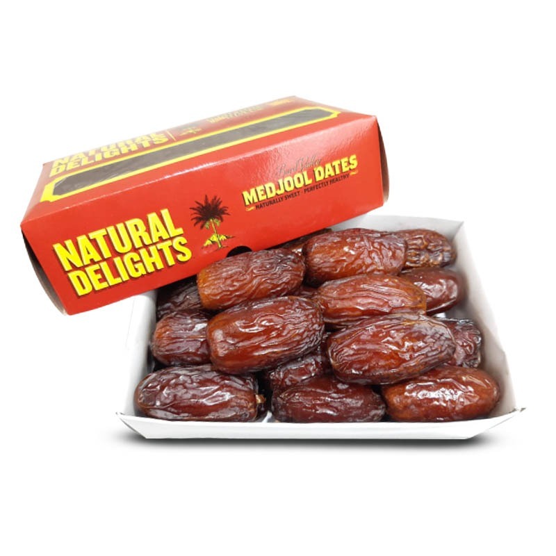 Jual Medjool Fresh date Natural delight 1kg / Medjool / Elshanum ...
