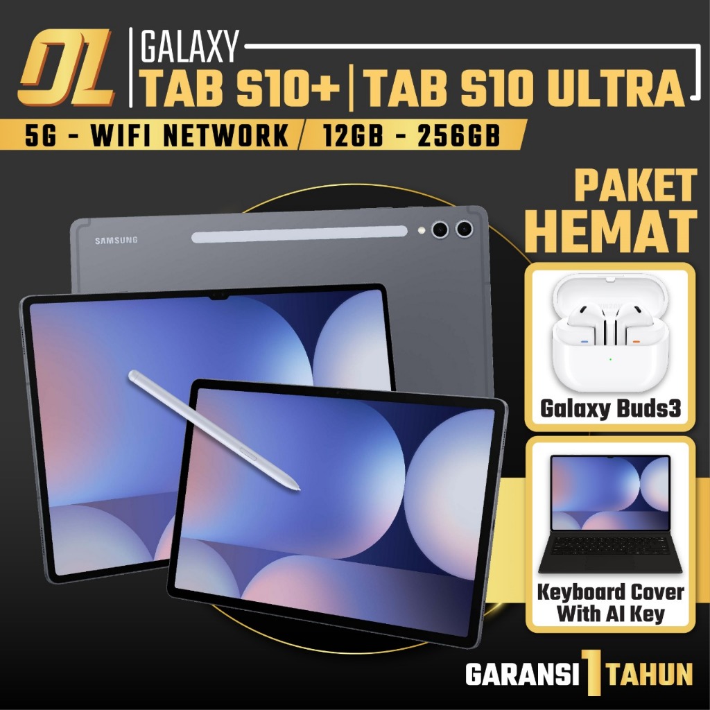 Jual Samsung Galaxy Tab S10+ S10 Plus Ultra 5G Wifi 12/256 Tablet 14 ...