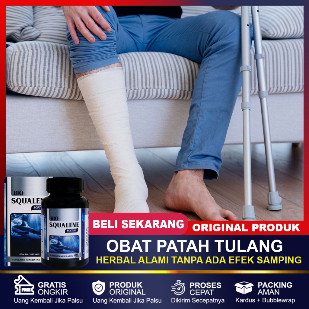 Jual Obat Patah Tulang Retak Remuk Cedera Terkilir Patah Tulang Kaki ...