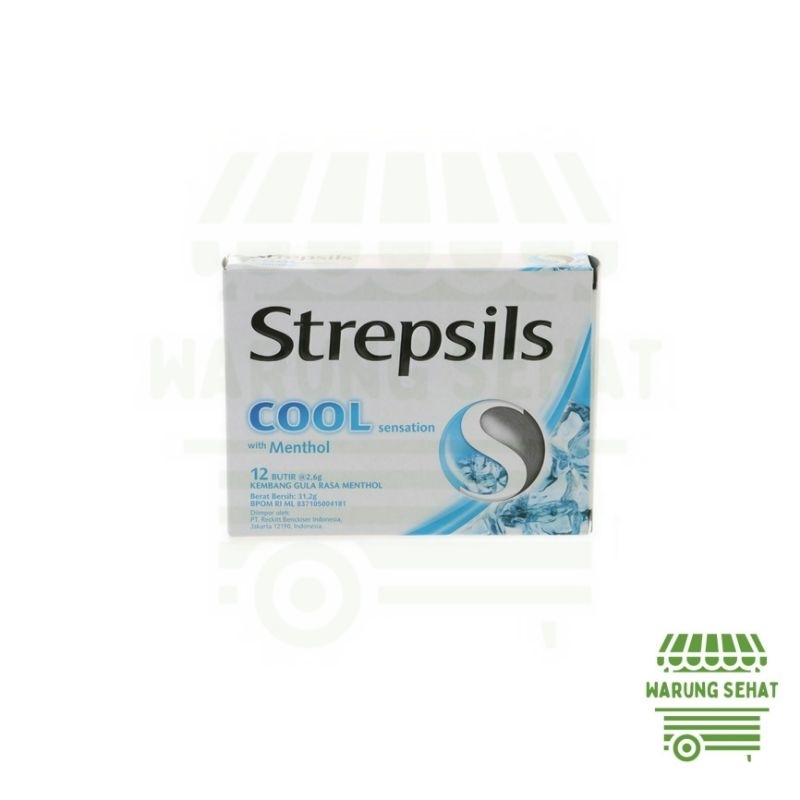 Jual STREPSILS - Permen untuk melegakan tenggorokan (1 Dus @12 Tablet ...